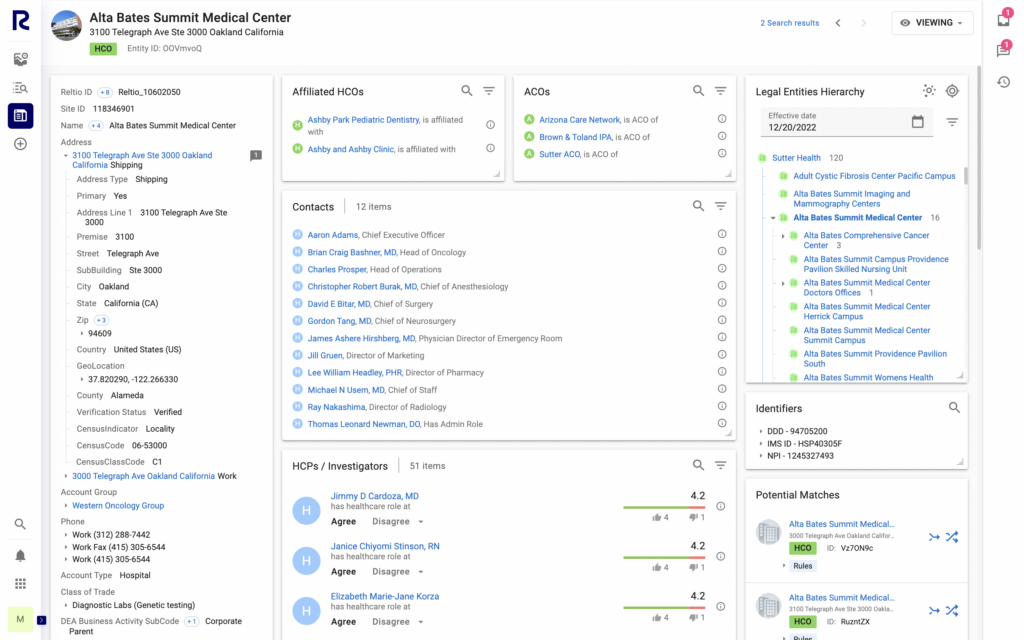 Connected Customer 360 for Life Sciences - Reltio