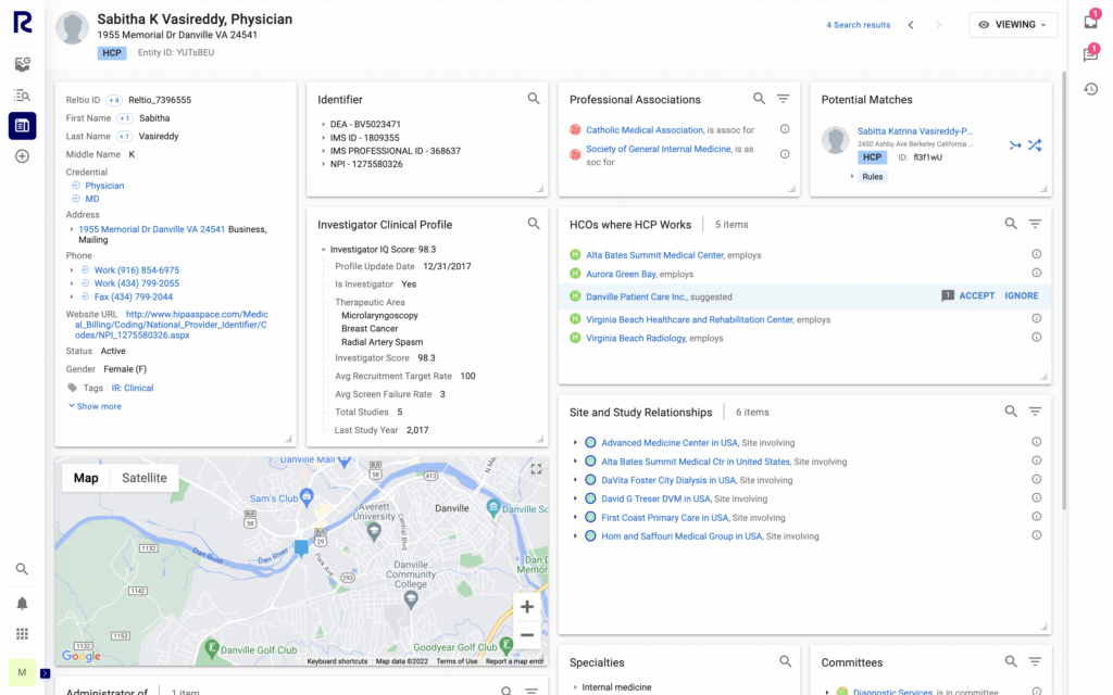 Connected Customer 360 for Life Sciences - Reltio
