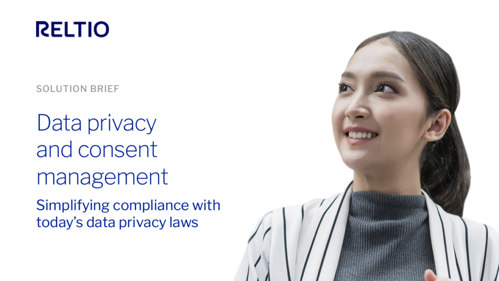 Data Privacy and Consent Management - Reltio